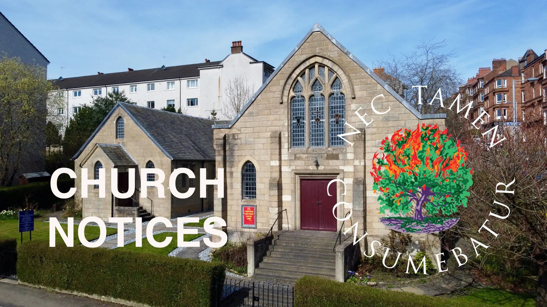 Intimations week beginning 11th January 2026 | Partick Free Church of ...